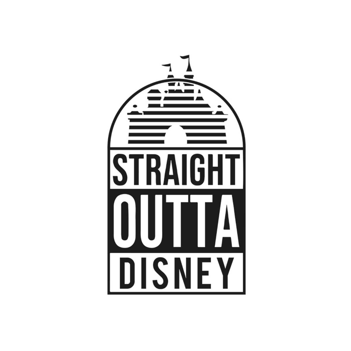 Straight Outta Disney Svg, Disney Svg, Straight Outta Svg, C | Inspire ...