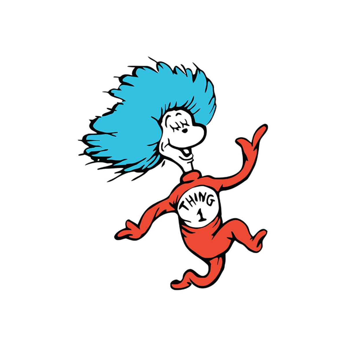 Thing 1 Svg, Dr Seuss Svg, Cat In The Hat Svg, Dr Seuss Gift | Inspire ...