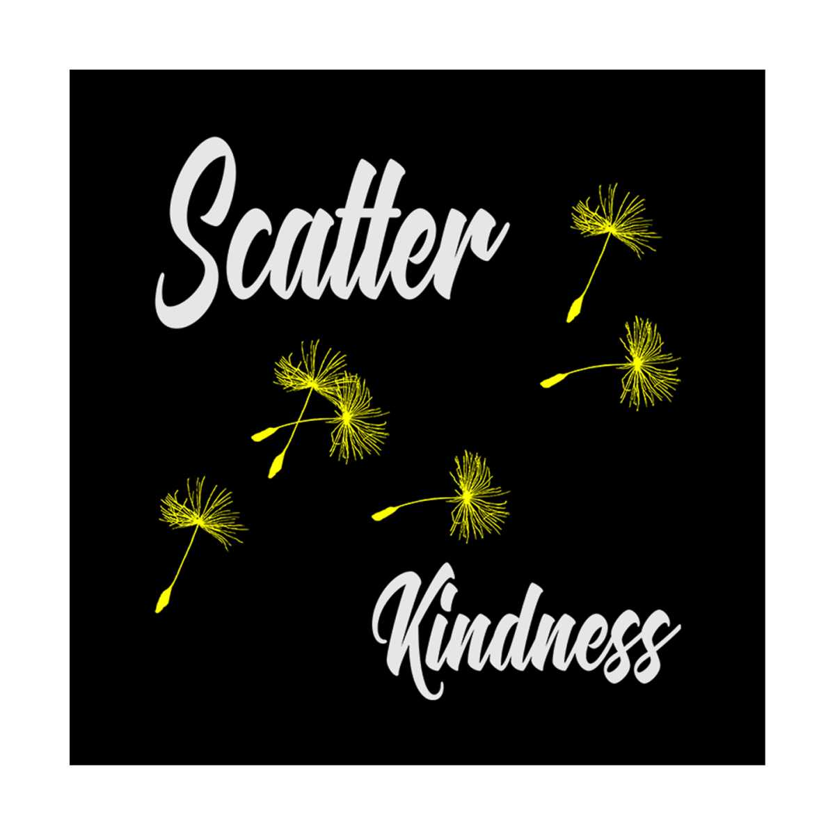Scatter kindness svg,yoga svg,kindness svg,dandelion svg,be | Inspire ...