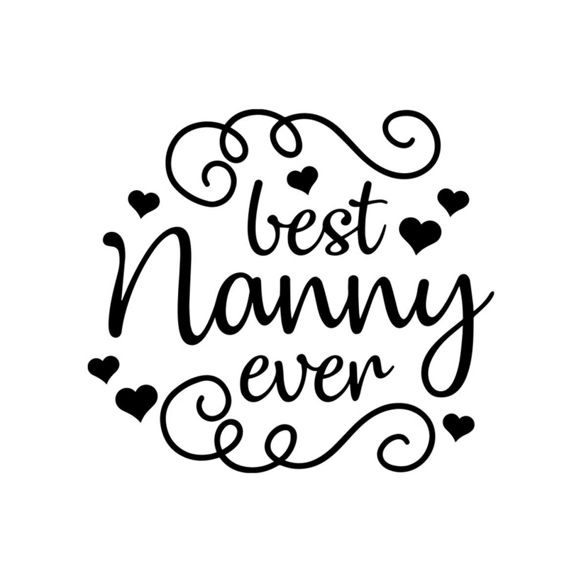 Best nanny ever svg, Mothers day svg, Mother day svg For Sil | Inspire ...