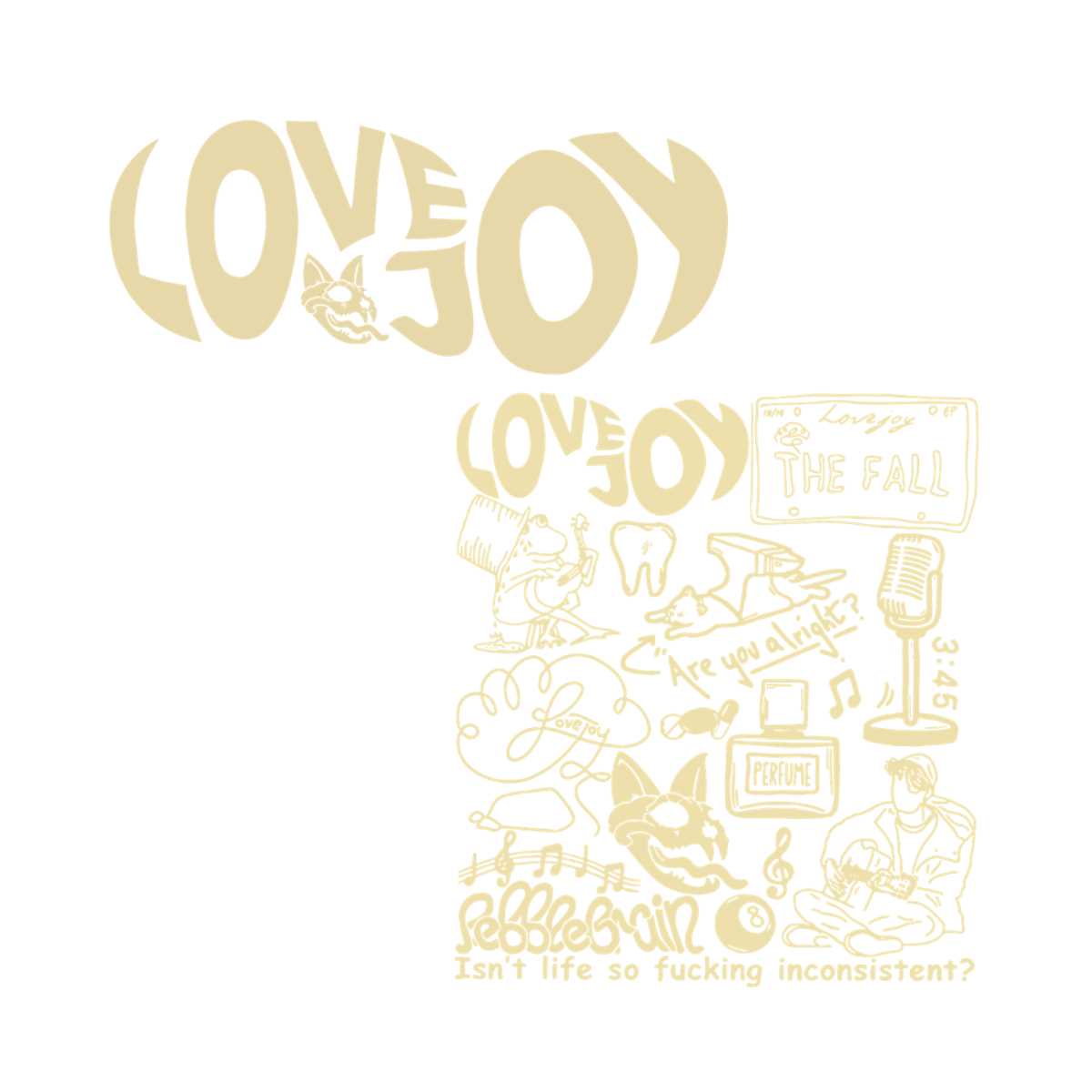 Vintage Lovejoy Tracklist Album Svg | Inspire Uplift