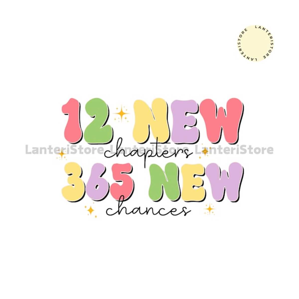 12 New Chapters 365 New Chances Png, New Year 2024 Png, Simp | Inspire ...