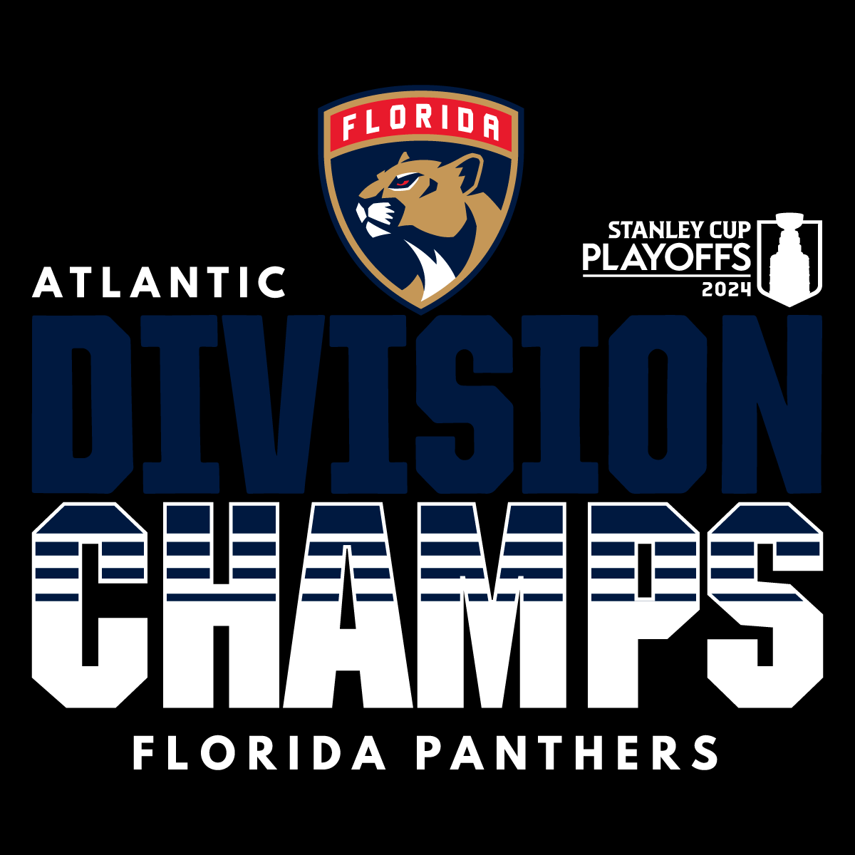Florida Panthers 2024 Stanley Cup Playoff Division Champs PN | Inspire ...