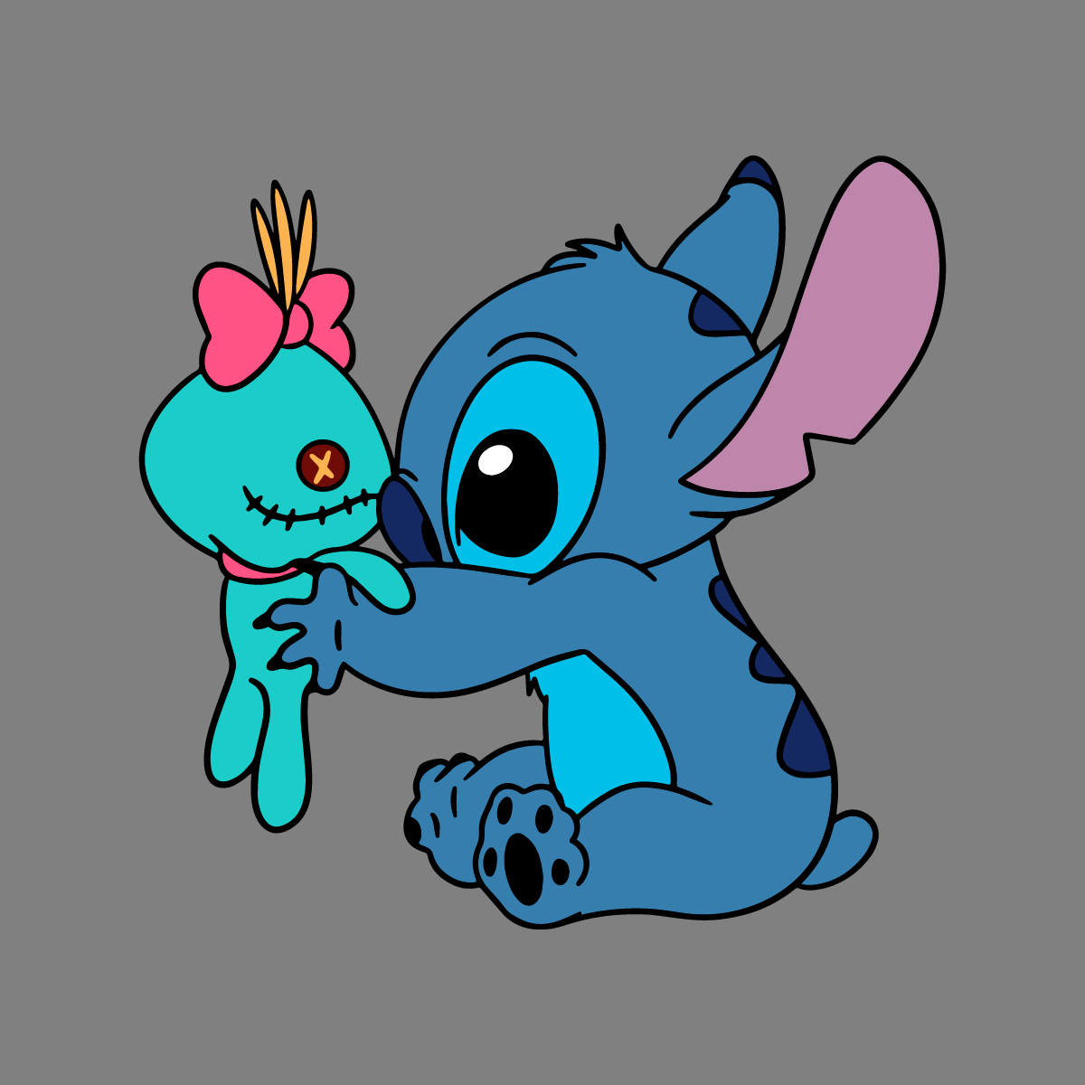 Stitch Friends SVG Digital Download Files | Inspire Uplift