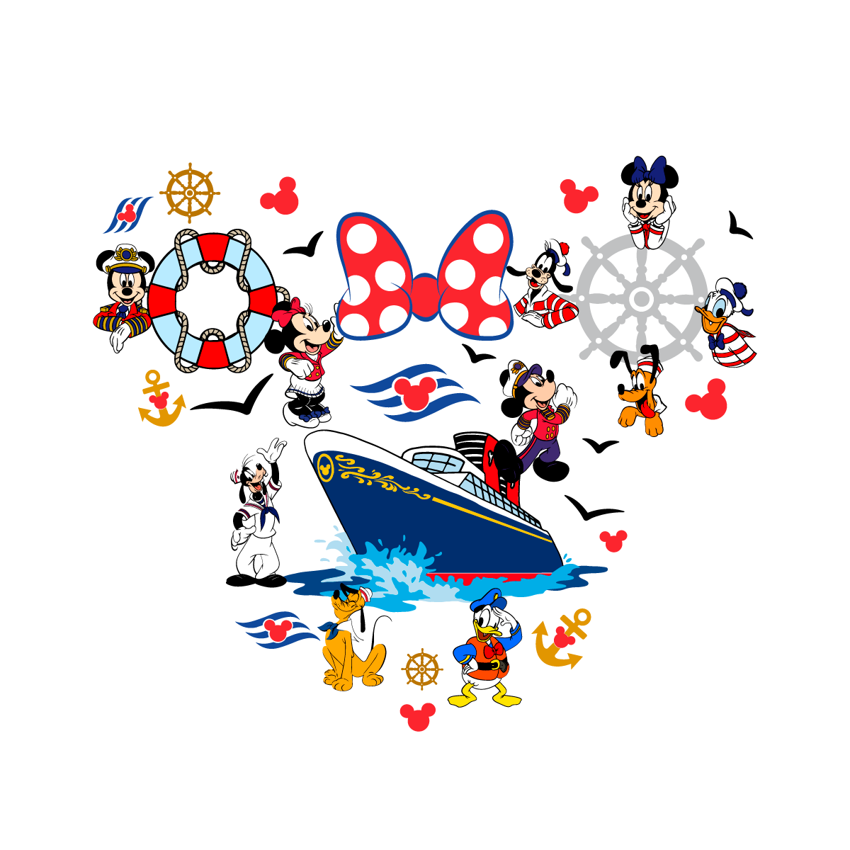 Daisy Cruise Trip SVG 2024 Digital Download Files | Inspire Uplift