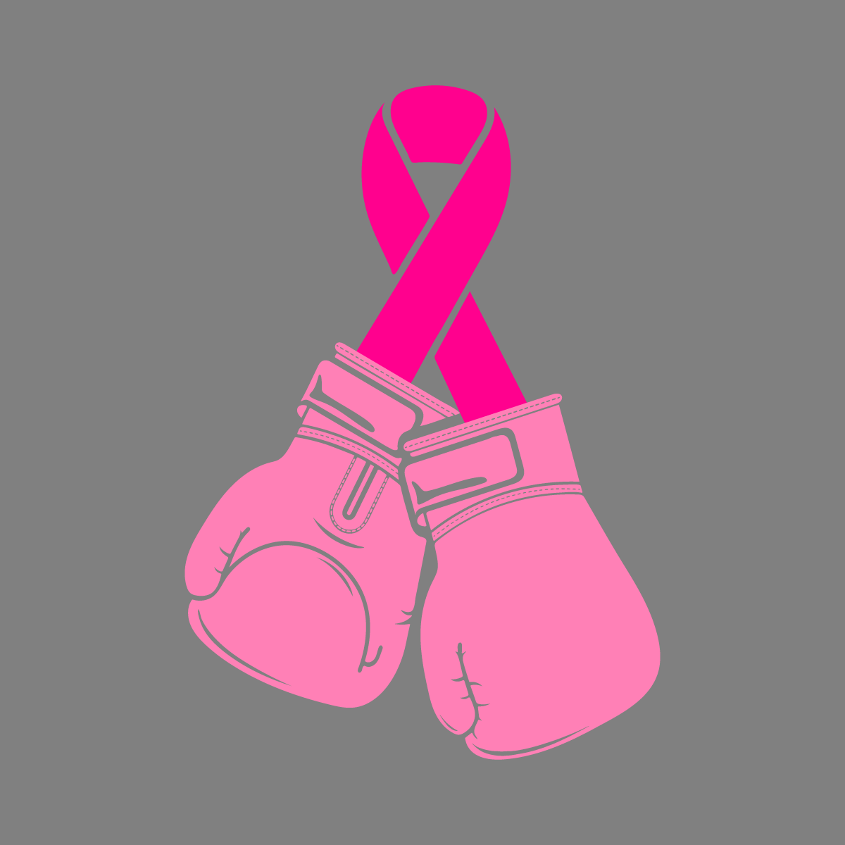 SVG of Pink Boxing Gloves for Breast Cancer Awareness to Fig | Inspire ...
