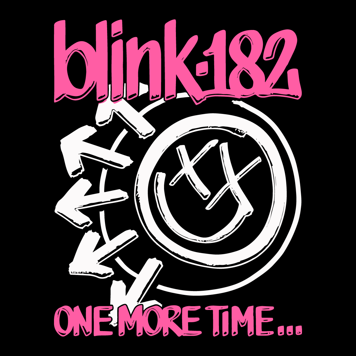 Blink 182 One More Time Logo SVG Digital Download Files | Inspire Uplift
