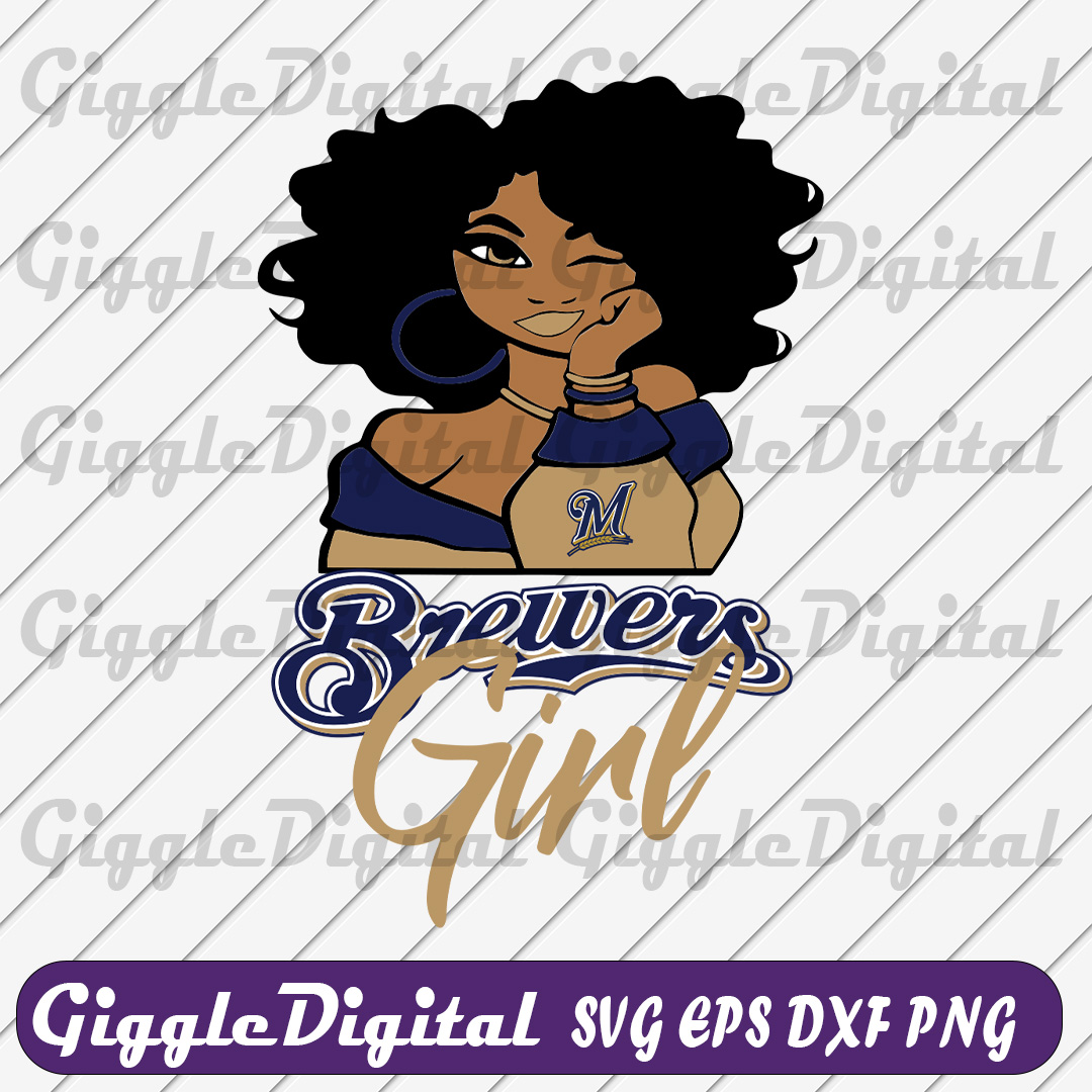 Milwaukee Brewers Logo svg, Milwaukee Brewers girl, Milwauke | Inspire ...