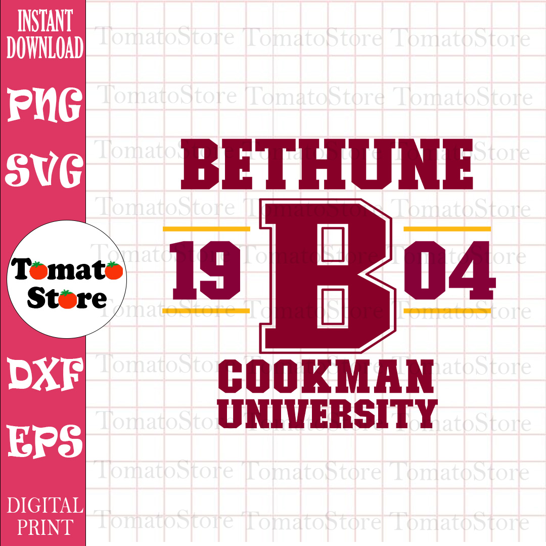 Bethune Cookman Svg, Hbcu svg, Hbcu Teams svg, Hbcu Football | Inspire ...