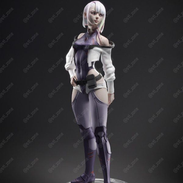 Cyberpunk Edgerunner Lucy Stl 3d File Inspire Uplift