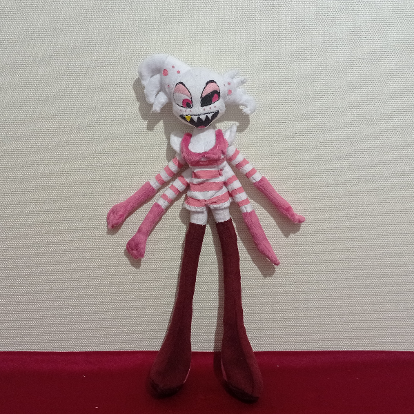 Custom Plush Angel Dust(43cm)16,9" Inspired by Hazbin Hotel - Inspire ...