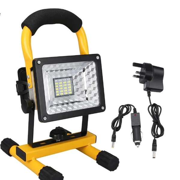 30W LED Portable Rechargeable Floodlight: Waterproof Spotlig | Inspire ...