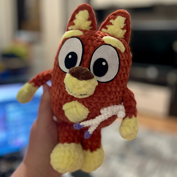 Handmade rusty toy from Bluey cartoon, inclusion toy for chi | Inspire ...