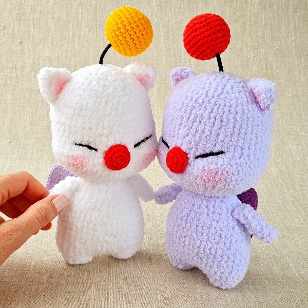 Final Fantasy, 2 Moogles, Video game character, Gamer gift, | Inspire ...