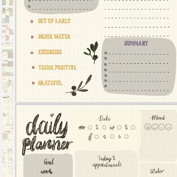 20 pages to do list printable note work daily or study plann | Inspire ...