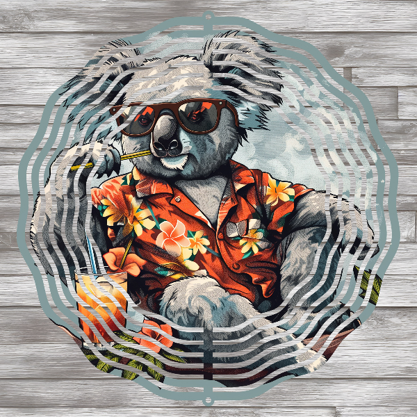 Koala Wind Spinner Design, Funny Garden Spinner, Funny Anima | Inspire ...