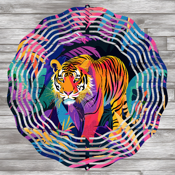 Tiger Wind Spinner Design, Tropical Garden Spinner, Summer W | Inspire ...