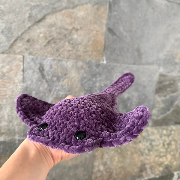 CROCHET PATTERN Stingray. Ray. Pacific disc ray. PDF pattern - Inspire ...