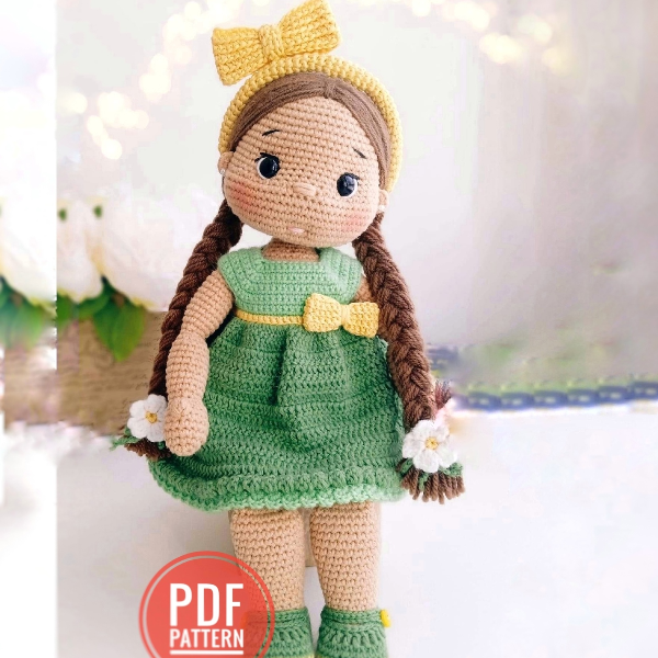 Pattern doll and dress crochet - Inspire Uplift