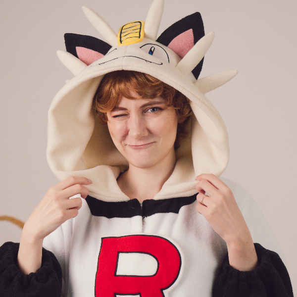 Custom Team Rocket Meowth Pokemon inspired kigurumi (adult o | Inspire ...