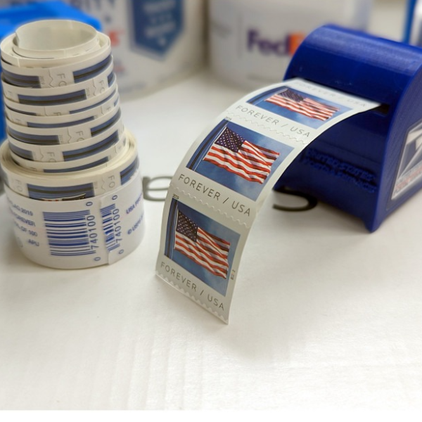 2018 US Flags USPS Stamps - 1 Roll of 100 Stamps | Inspire Uplift