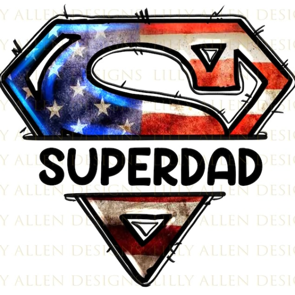 American Super Dad Png, Dad Sublimation Design, Dad Png, Fat | Inspire ...