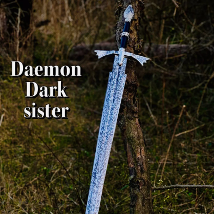 Dark Sister Sword ,Daemon Targaryen metal Sword, Daemon Targ | Inspire ...