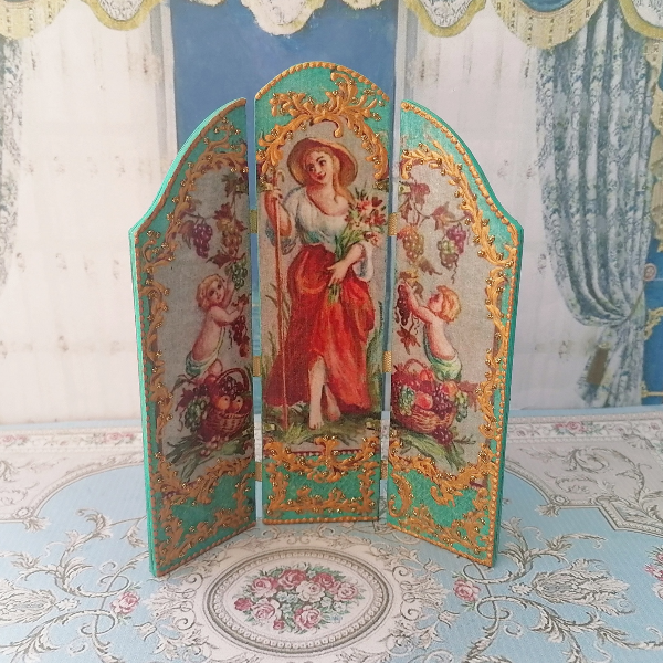 Handmade screen for a dollhouse. 1:12 - Inspire Uplift