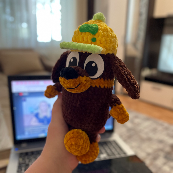 Handmade crochet snickers from Bluey, perfect gift for kids | Inspire ...