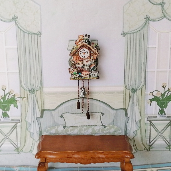 Dollhouse clock. Scale 1:12 | Inspire Uplift