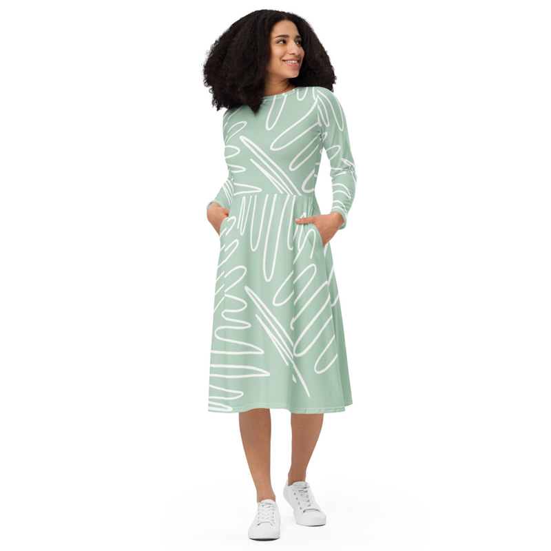 Elegant Long Sleeve Dress for Every Occasion | Inspire Uplift
