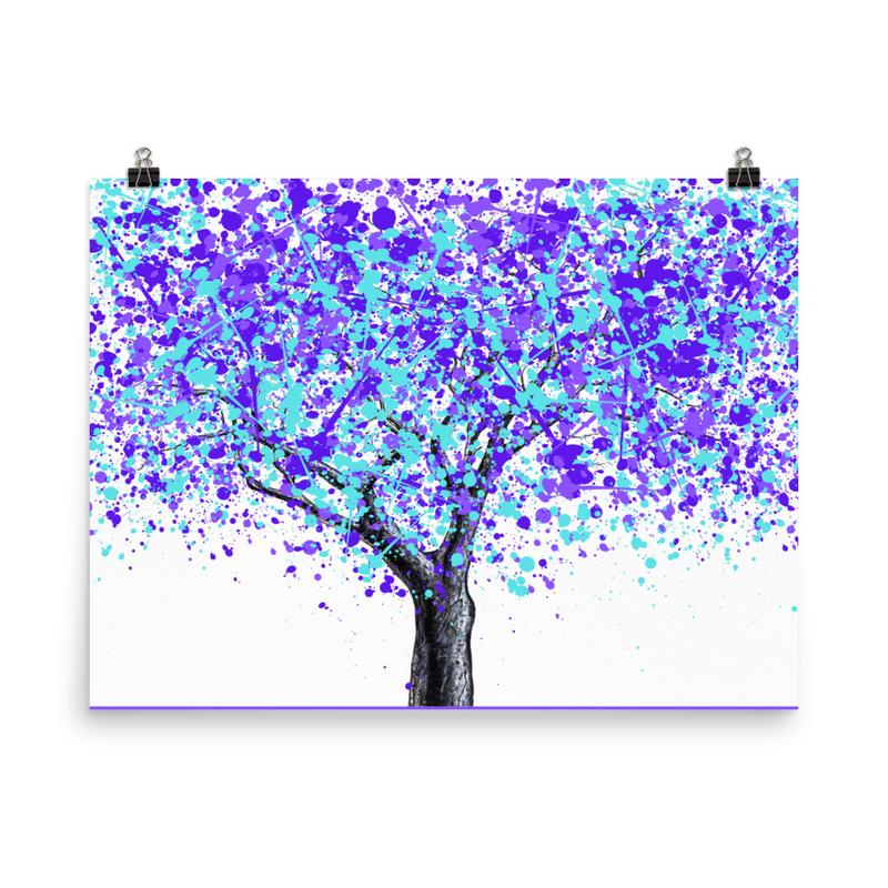 Abstract Tree Poster | Inspire Uplift