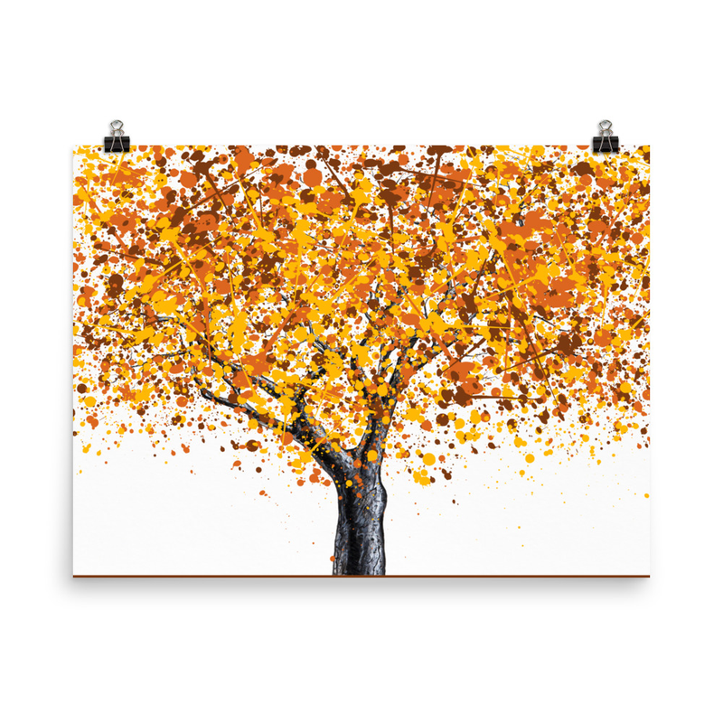 Abstract Tree Poster | Inspire Uplift