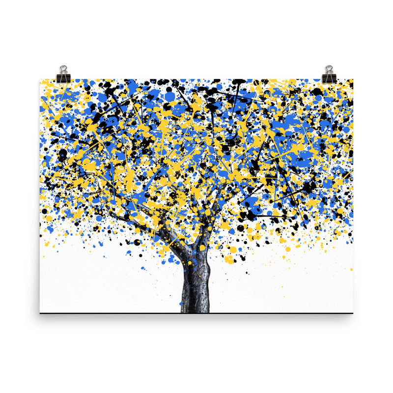 Abstract Tree Poster - Inspire Uplift