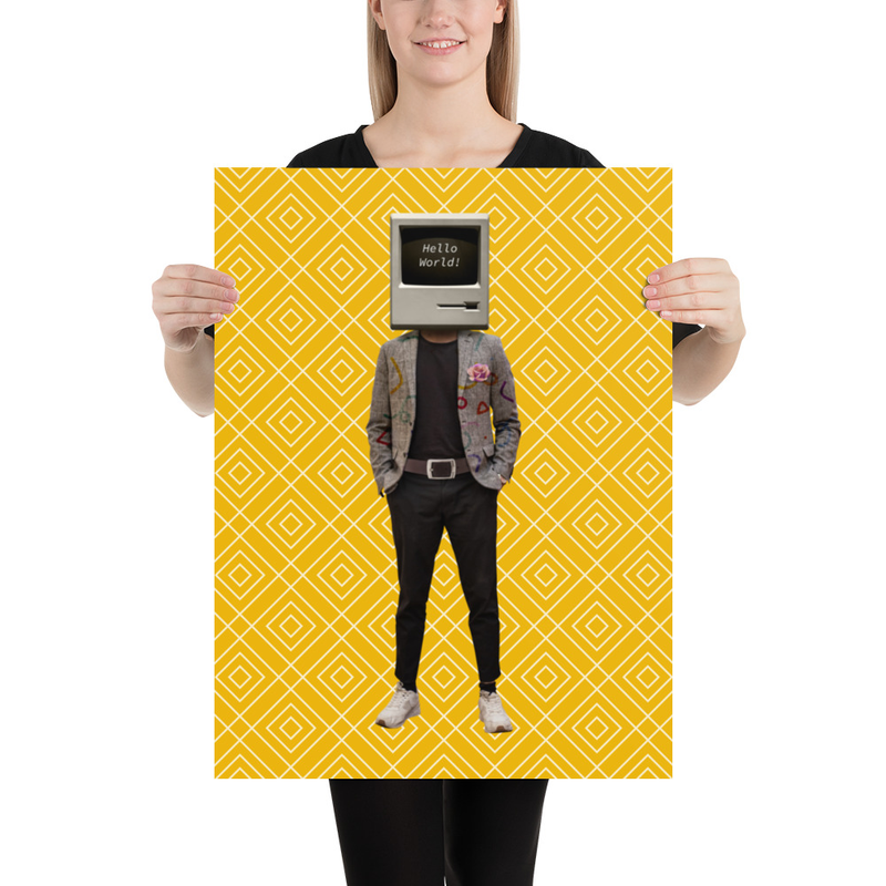 Macintosh Head Poster | Inspire Uplift