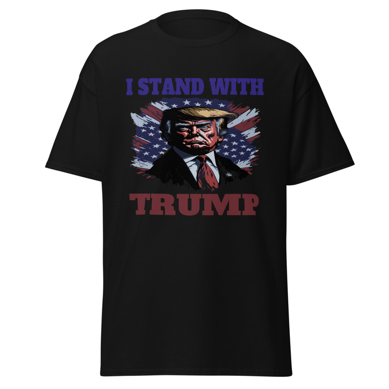 I Stand With Donald Trump Men's classic tee - Inspire Uplift