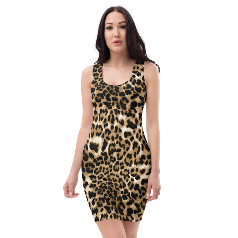 Leopard Print Animal Skin Pattern Sublimation Cut & Sew Dres | Inspire ...
