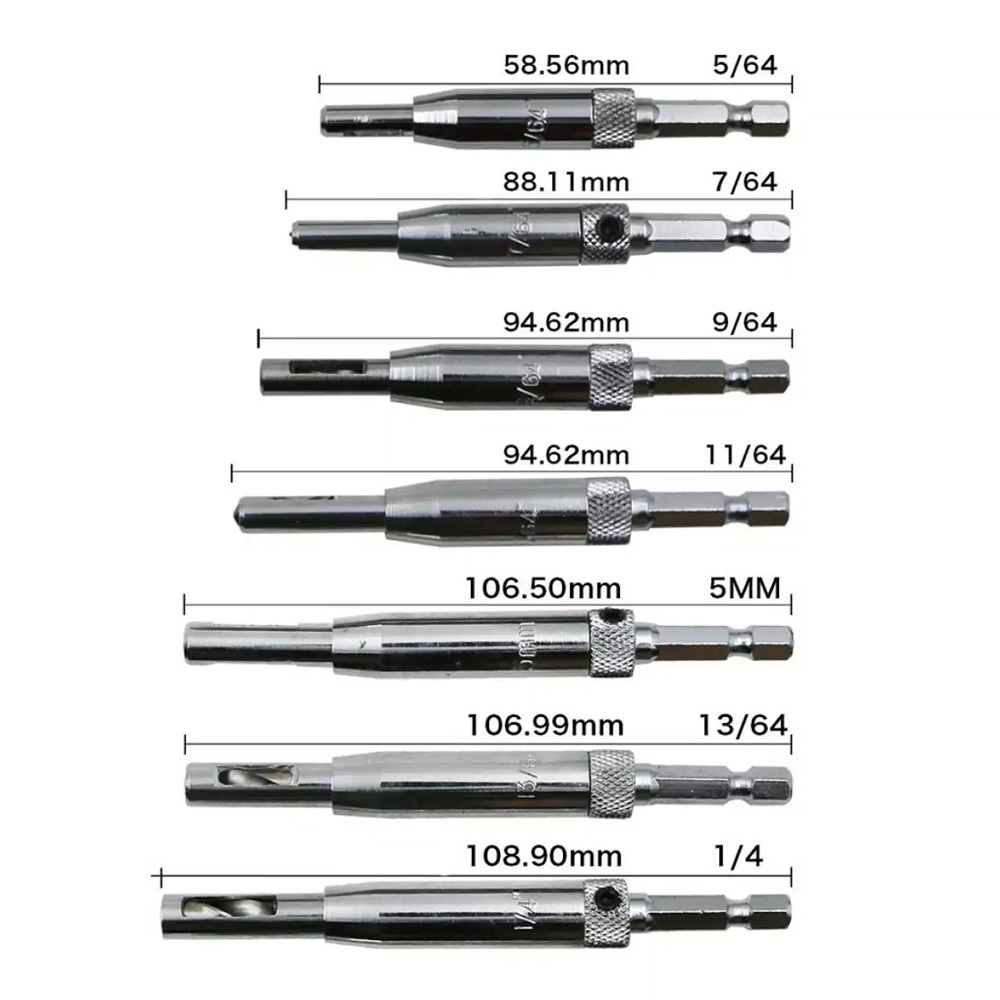 Self-Centering Hinge Drill Bits - Inspire Uplift